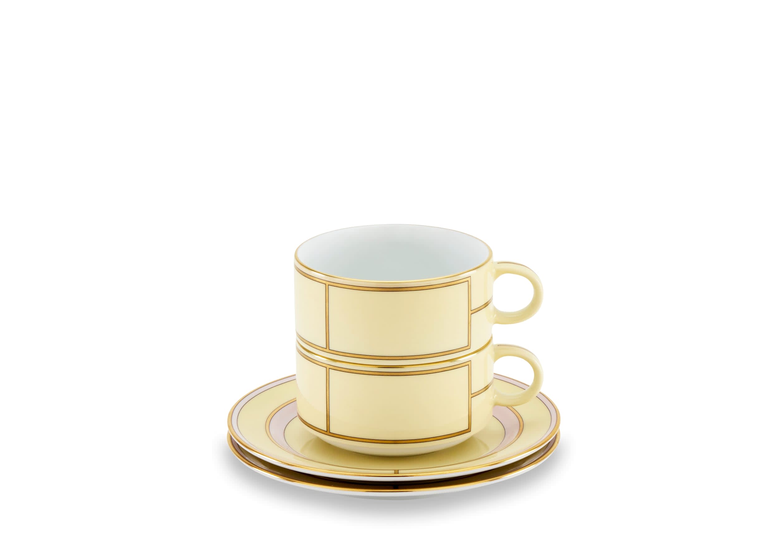 Yellow Tea Set for 2 | Diva | GINORI 1735