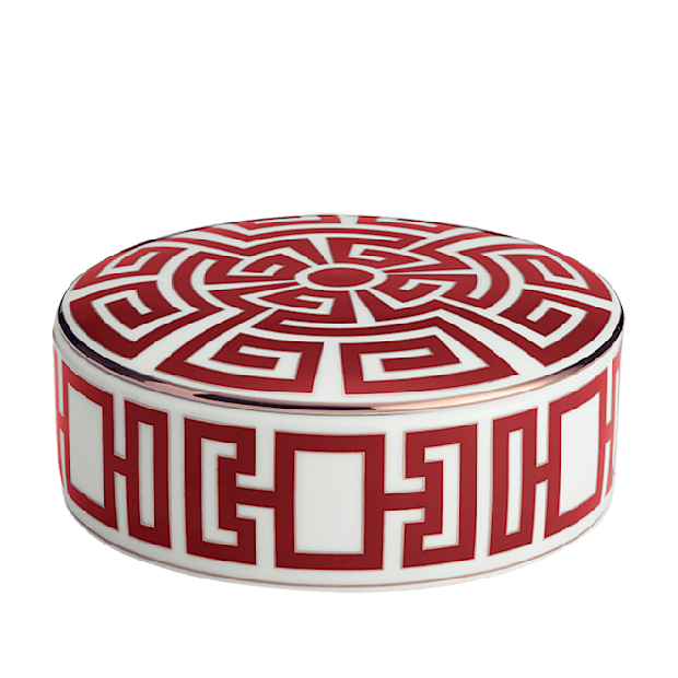 Scarlet Red Trinket Box | Labirinto | GINORI 1735