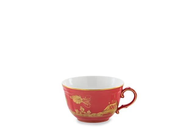 tea cup red