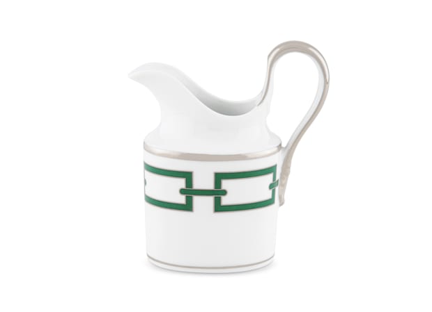 Emerald Green Milk Pitcher Catene Ginori 1735