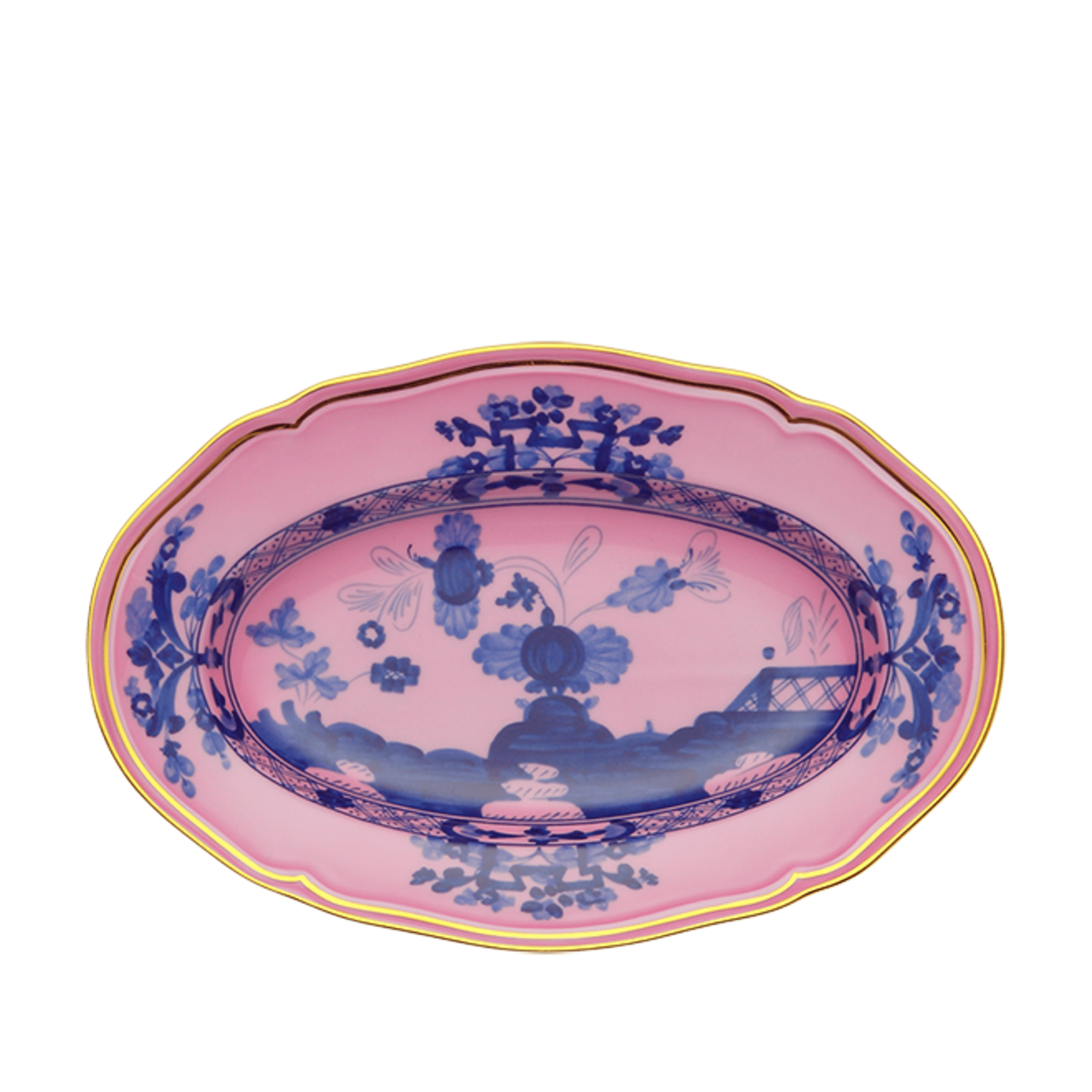 Raviera rosa azalea in porcellana | GINORI 1735