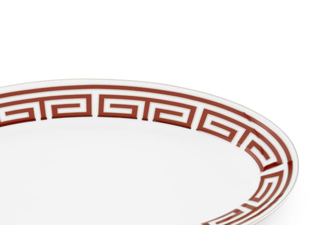 Scarlet Red Pickle Dish | Labirinto | GINORI 1735