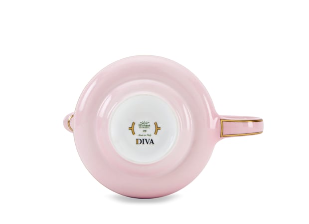 Pink Teapot with Lid | Diva | GINORI 1735