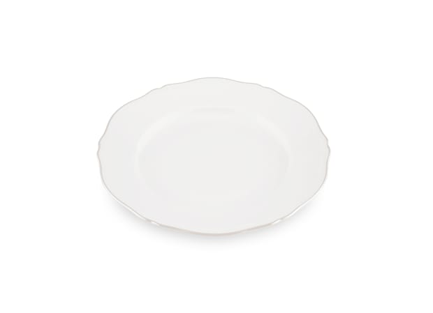 Flat plate | Corona platinum | GINORI 1735