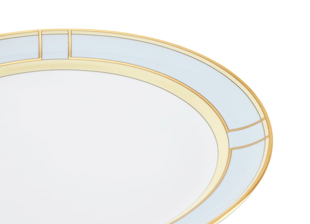 Light Blue Small Flat Plates | Diva | GINORI 1735