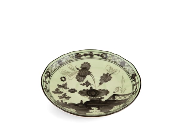 Barium-green porcelain coffee saucer | GINORI 1735