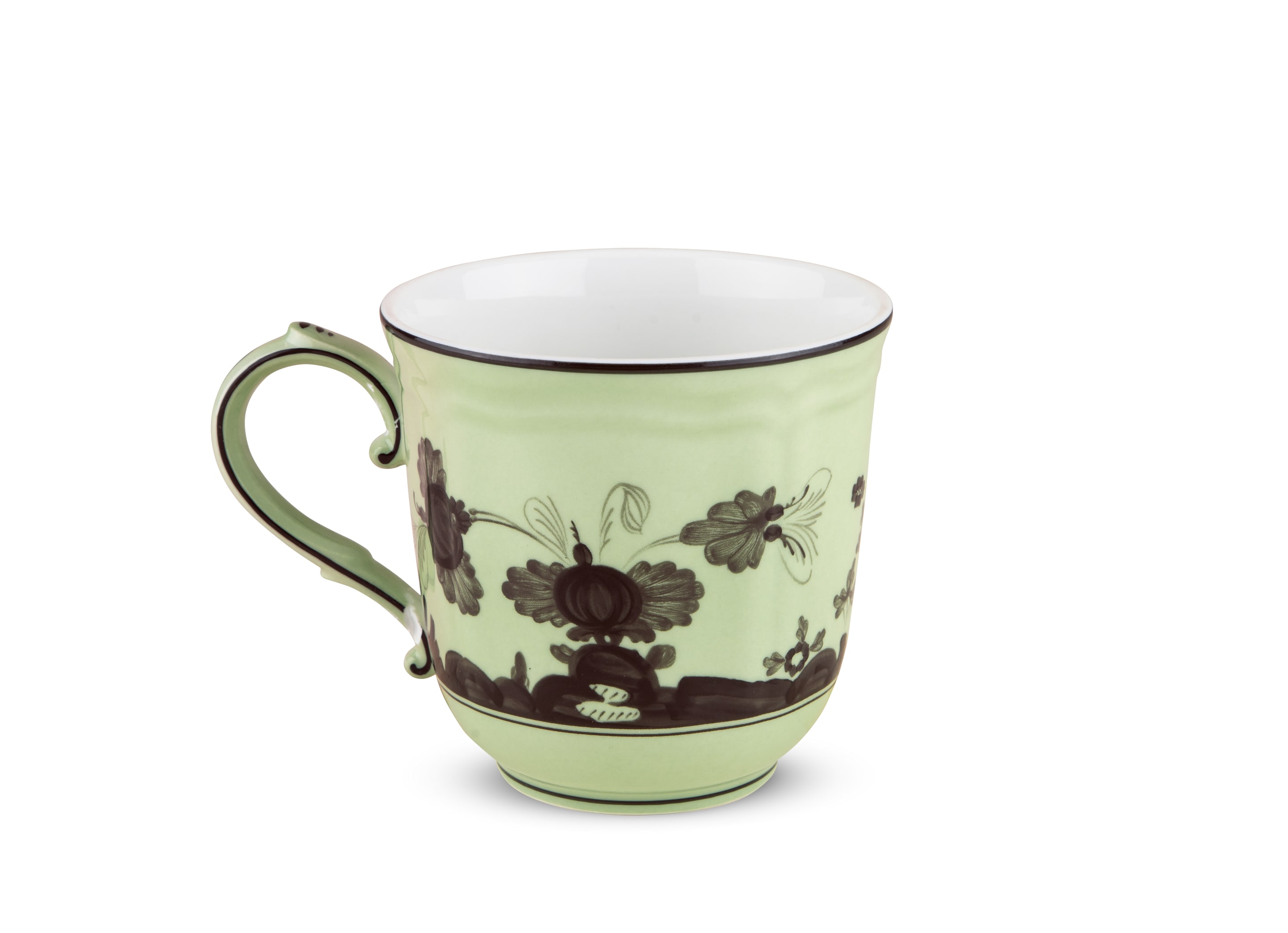 Barium-green porcelain mug | GINORI 1735