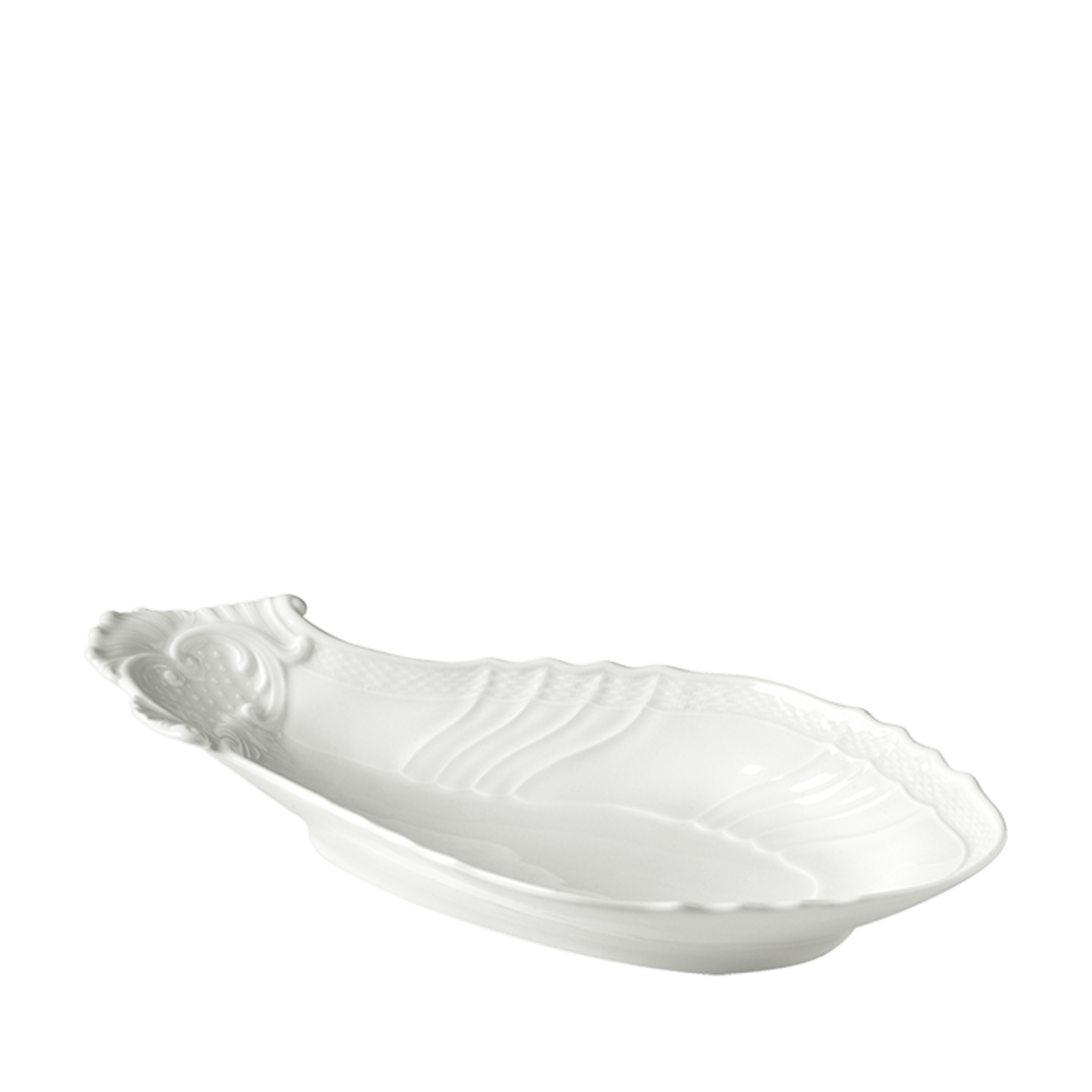 White Shell Pickle Dish | Vecchio Ginori | GINORI 1735