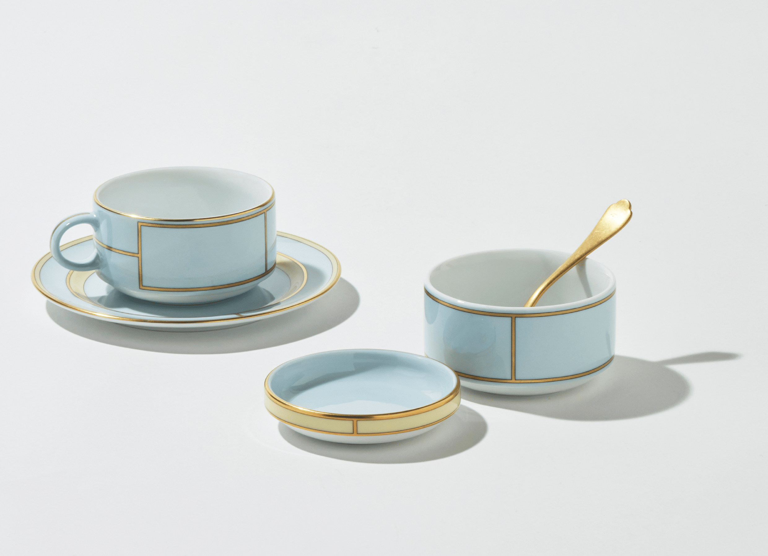 Light Blue Butter Dish | Diva | GINORI 1735