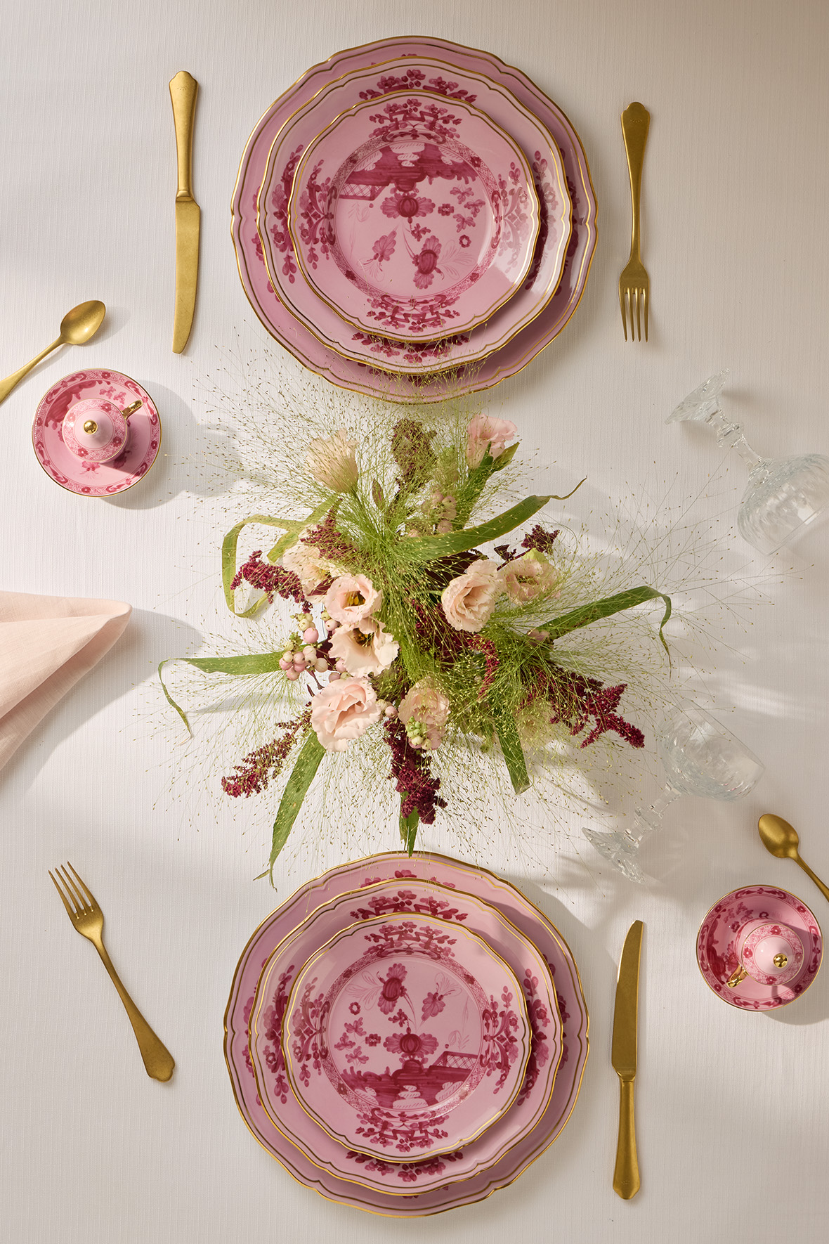 Tableware set for two | Porpora | Ginori 1735